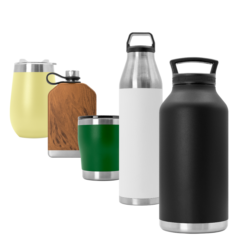 Tempercraft | Stainless Steel, Vacuum-Insulated, Custom Drinkware